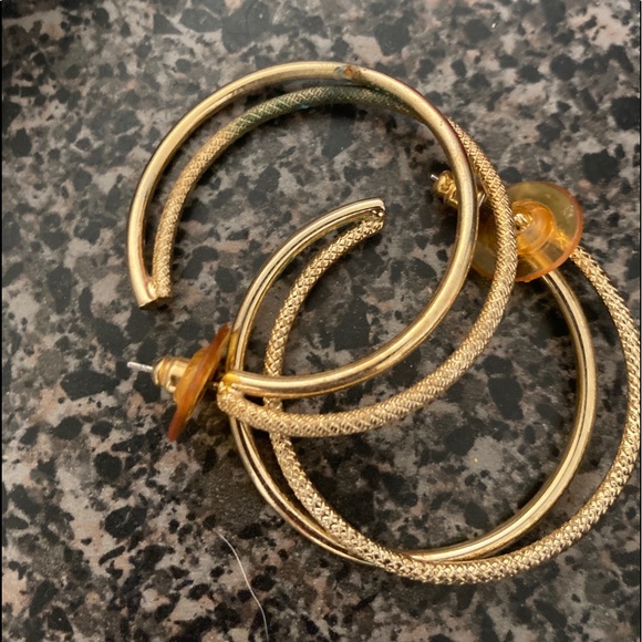 Jewelry | Double Gold Hoops | Poshmark